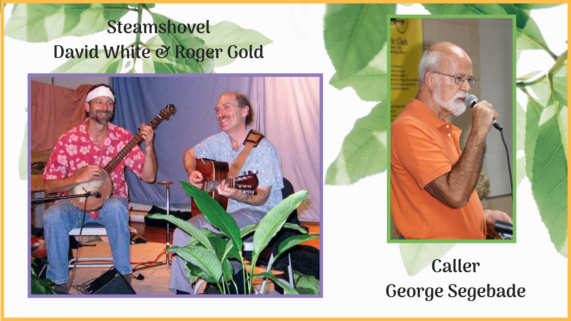 SteamshovelDavid White & Roger Gold – Fiddle & Bow Country Dancers